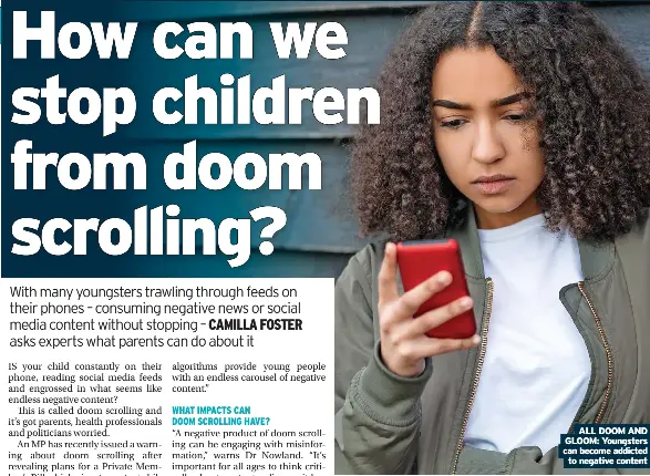 How can we stop children from doom scrolling? - PressReader