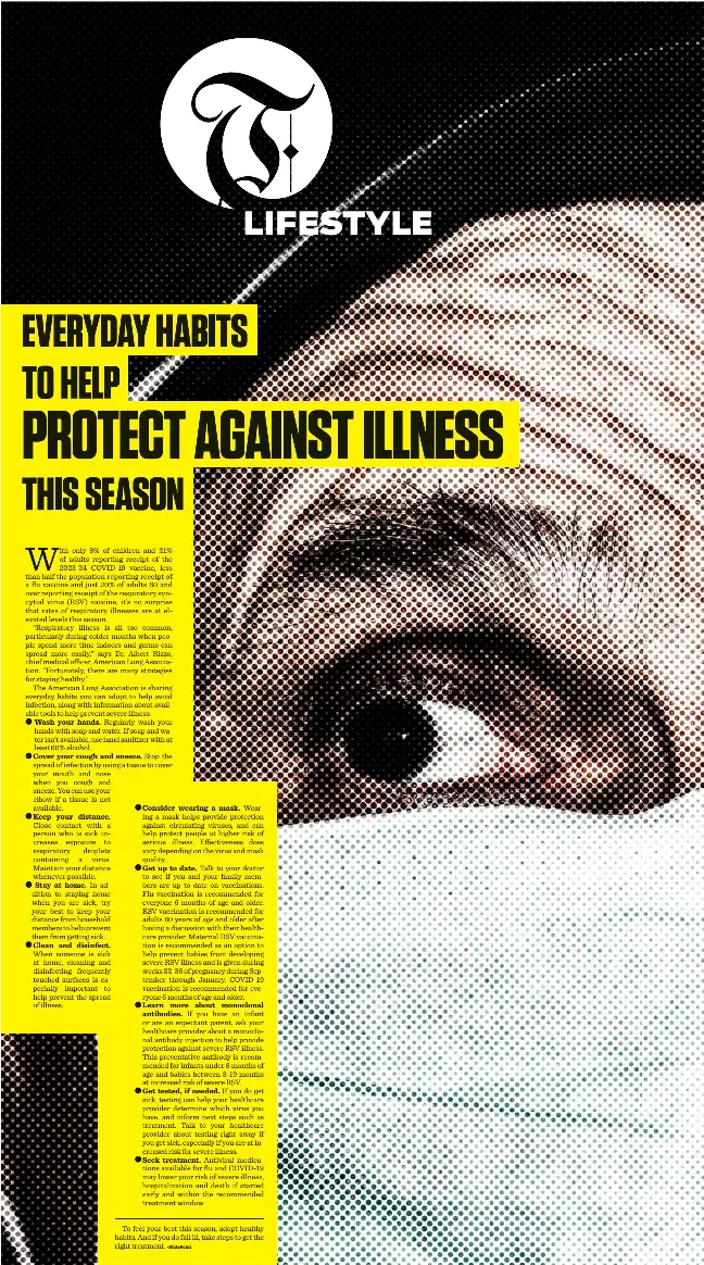 EVERYDAY HABITS TO HELP PROTECT AGAINST ILLNESS THIS SEASON - PressReader