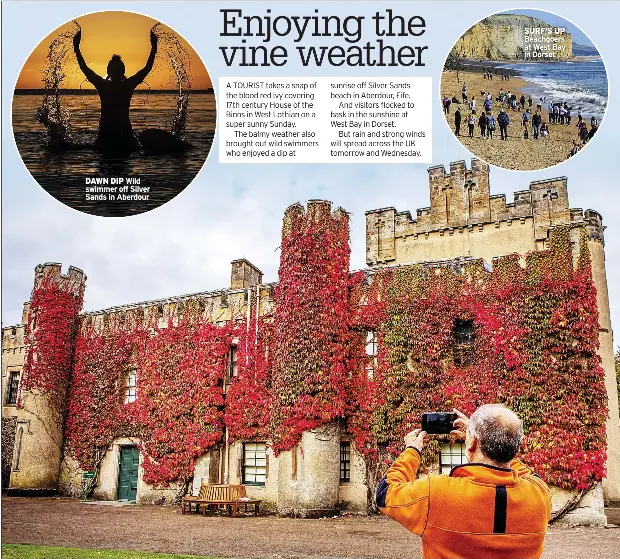 Enjoying the vine weather - PressReader