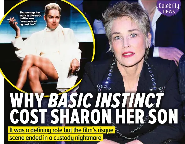 WHY BASIC INSTINCT COST SHARON HER SON - PressReader
