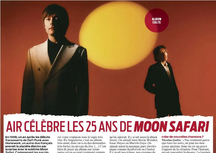 AIR CÉLÈBRE LES 25 ANS DE MOON SAFARI - PressReader