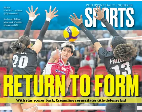 RETURN TO FORM - PressReader