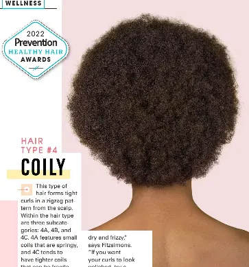 HAIR TYPE #4 COILY - PressReader