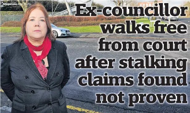 Ex-councillor walks free from court after stalking claims found not ...