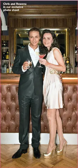 Soap Star CHRIS BISSON and girlfriend rowena finn tell OK! how they got ...