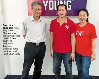 $parkle for Hock Kin’s academy thanks to deal with Ruby - PressReader