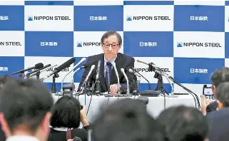 US Steel, Nippon sue US government - PressReader