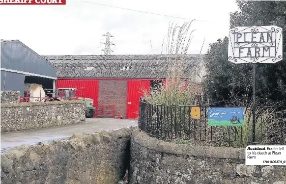 Roofer heard a crack as friend fell to his death - PressReader