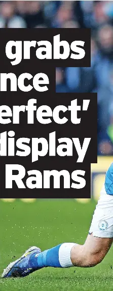 Cashin grabs his chance with ‘perfect’ debut display for the Rams ...