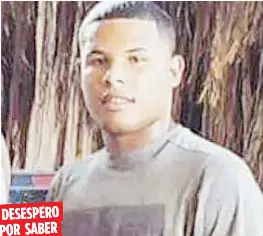 SIN SUERTE EN BÚSQUEDA DE DESAPARECI­DO - PressReader