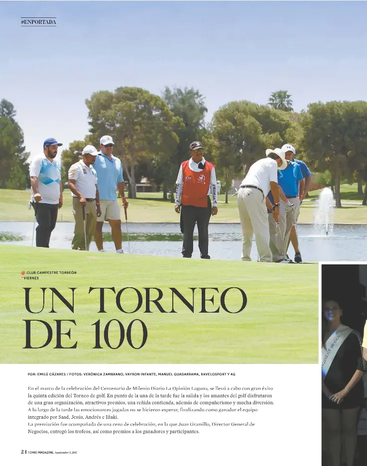 EN PORTADA: Histórico Torneo de Golf - PressReader
