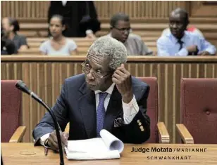JSC ordered to revisit Judge Motata inquiry - PressReader
