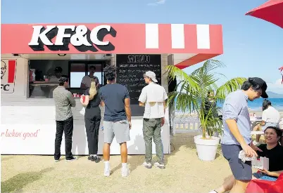 KFC baits beachgoers with fried fish option - PressReader