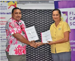 Fiji Cancer Society, BLK Join Forces - PressReader