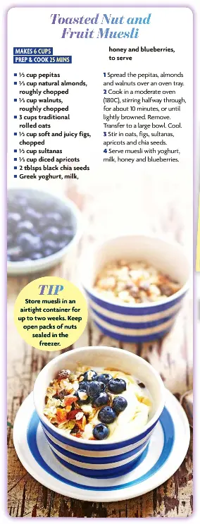 Toasted Nut and Fruit Muesli - PressReader