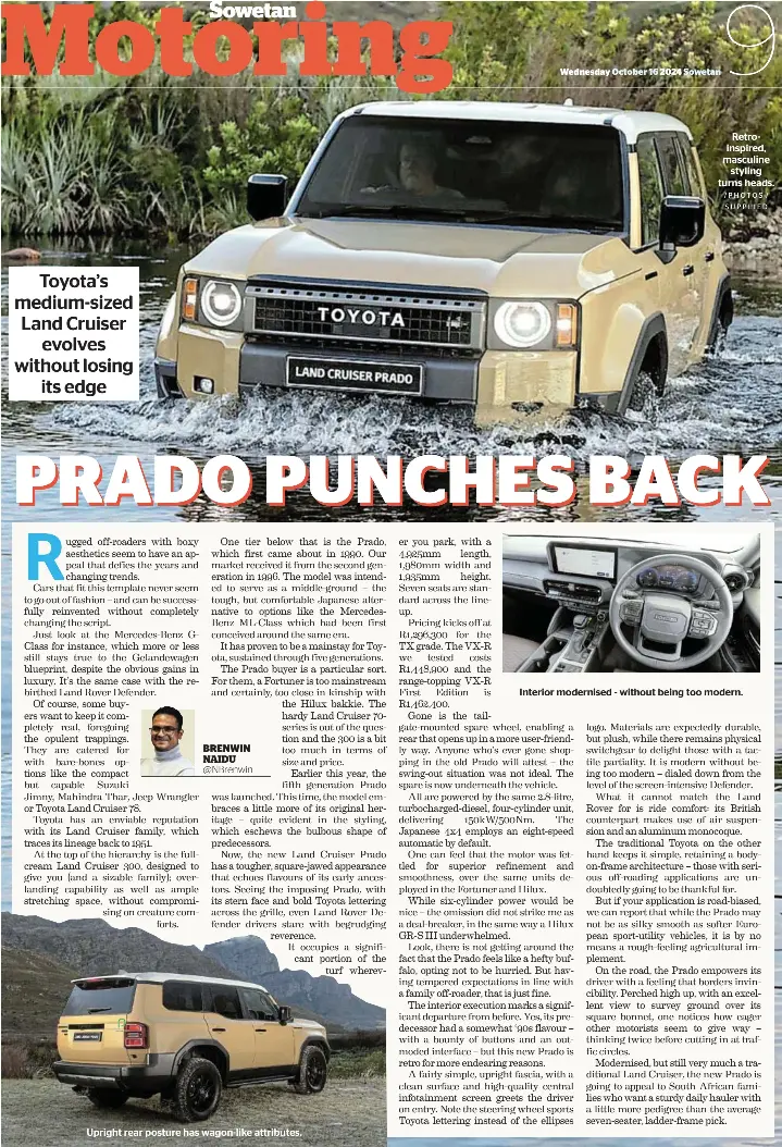 PRADO PUNCHES BACK - PressReader