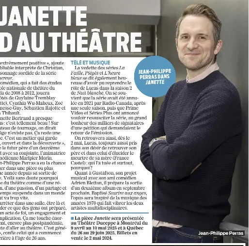 LA VIE DE JANETTE BERTRAND AU THÉÂTRE - PressReader