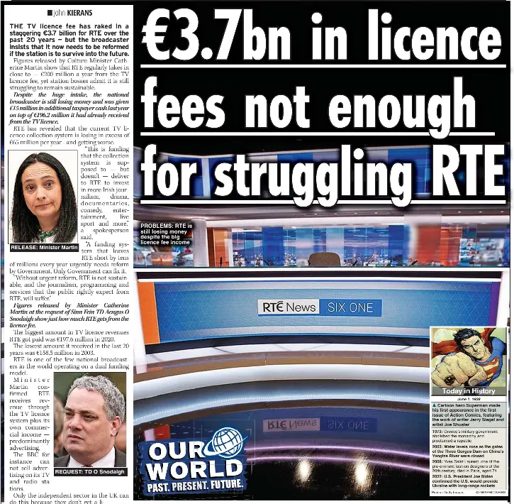 €3.7bn in licence fees not enough for struggling RTE - PressReader