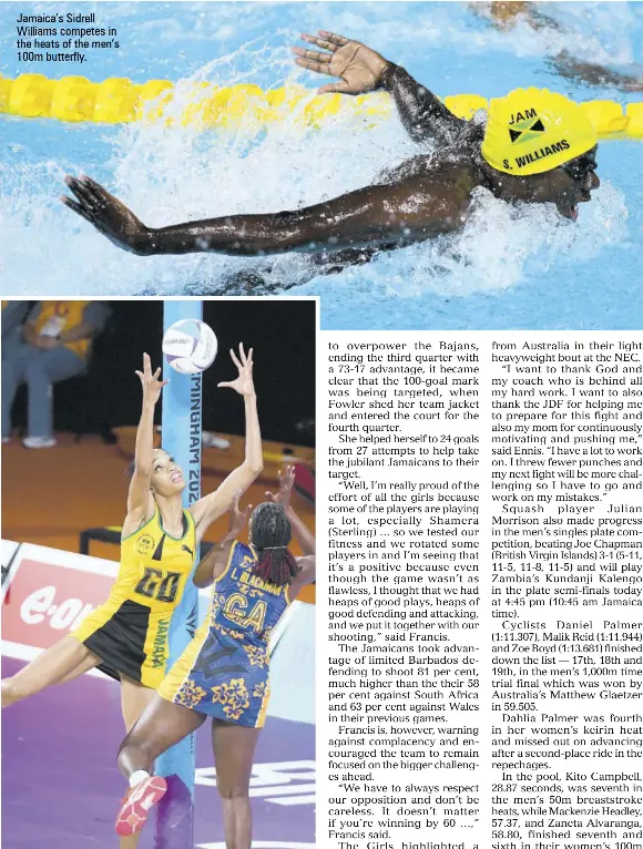 Girls deliver historic win in positive day for Jamaica - PressReader
