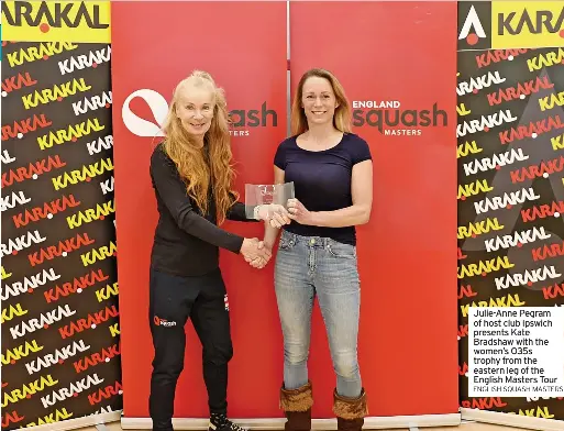 Bradshaw earns back-to-back regional masters tour wins - PressReader
