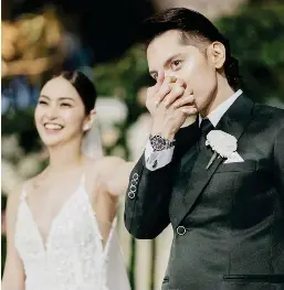 Carlo Aquino, Charlie Dizon tie knot - PressReader