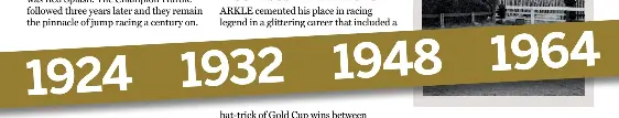 Celebratin­g 100 years of the Gold Cup - PressReader
