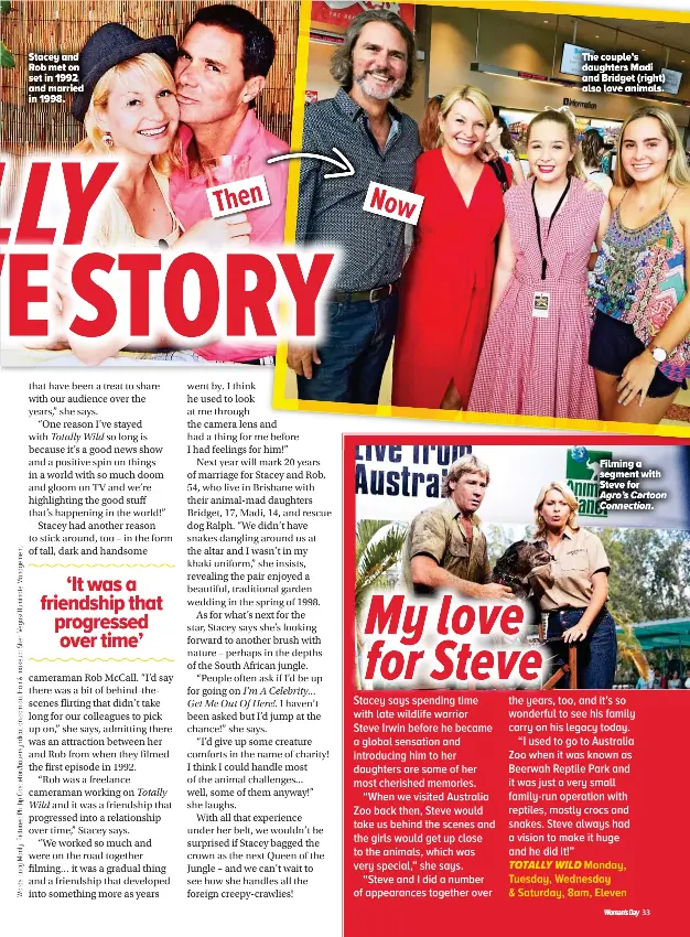 Ranger Stacey Her Totally Wild 25-year love story! - PressReader