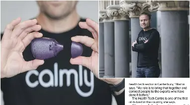 Calmly device offers a healthier alternativ­e to vaping - PressReader