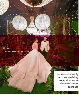 Kris Aquino’s stylist Kimi Yap weds in ‘Crazy Rich’ tableau - PressReader