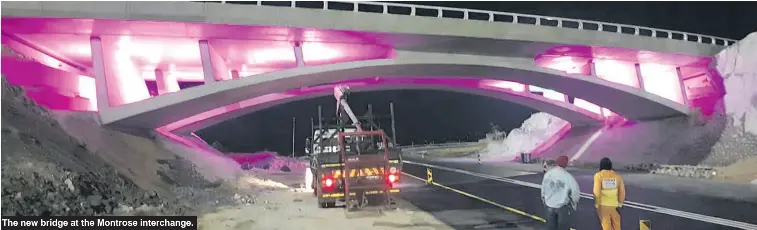 Montrose interchang­e now open for traffic - PressReader