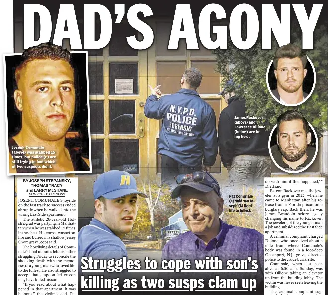 Stab-slay victim’s dad: ‘Who does this?’ - PressReader