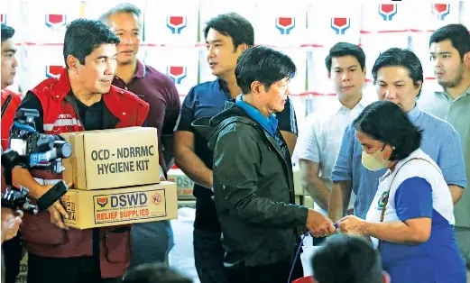 Nationwide calamity Marcos assures full assistance to state not ...