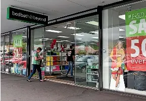 Bed Bath & Beyond in damage control as US giant falls - PressReader