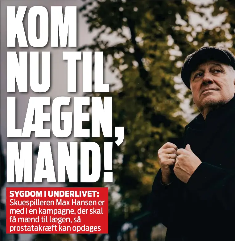 KOM NU TIL LÆGEN, MAND! - PressReader
