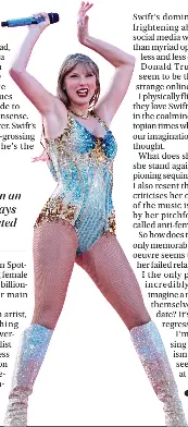 Only people with the intellect of a small worm like Taylor Swift - PressReader