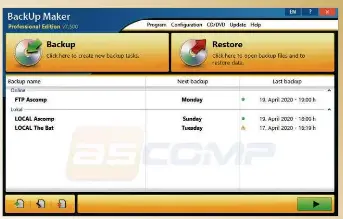 Ascomp BackUp Maker 7 Profession­al - PressReader