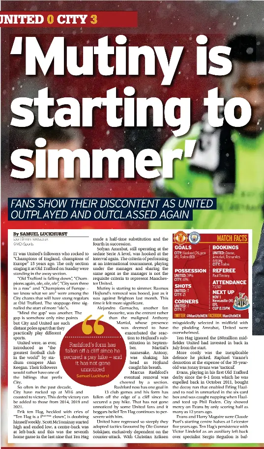 ‘Mutiny is starting to simmer’ - PressReader