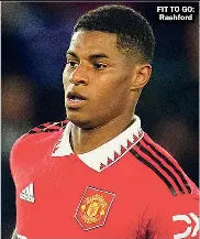 Rashford and Martial back for derby day - PressReader