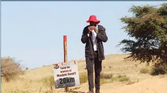 Sand dunes, kilometres, camels, cold and sweat - PressReader