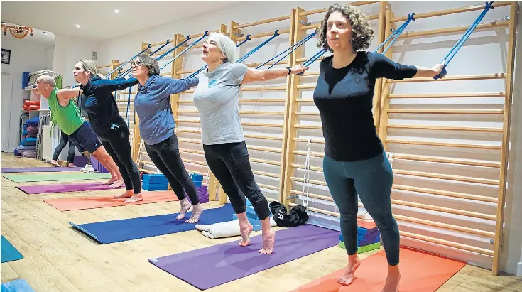 Yoga studio stretching its reach far and wide - PressReader