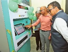 KMRL introduces UPI-enabled ticket vending machines at metro stations - PressReader