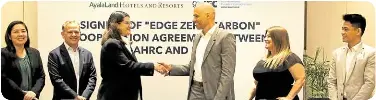 AYALALAND HOTELS AND RESORTS: FIRST IN PH TO TARGET ZERO CARBON ...