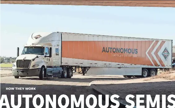 AUTONOMOUS SEMIS are closer to reality than you think - PressReader