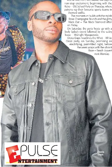 Dexta Daps brings A-game to Mocha Fest - PressReader