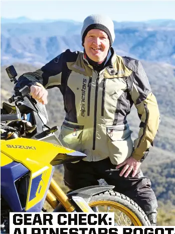 GEAR CHECK: ALPINESTAR­S BOGOTA PRO DRYSTAR JACKET - PressReader