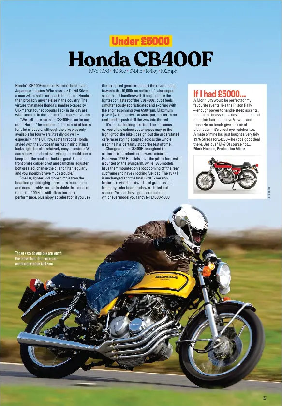 Honda CB400F - PressReader