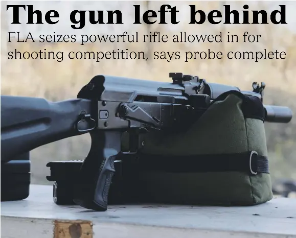 The gun left behind - PressReader