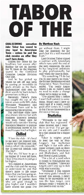 TABOR OF THE IS TOP CHARTS - PressReader