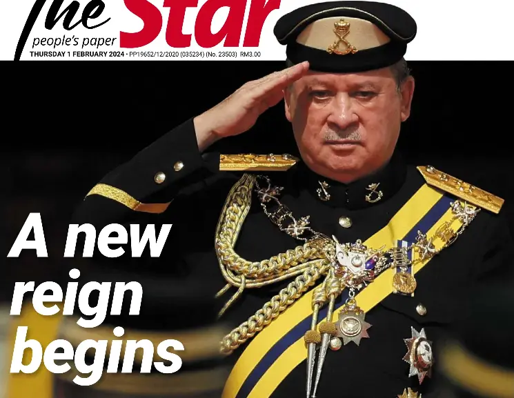 Anew reign begins - PressReader