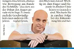 Auch die Augen brauchen Training - PressReader